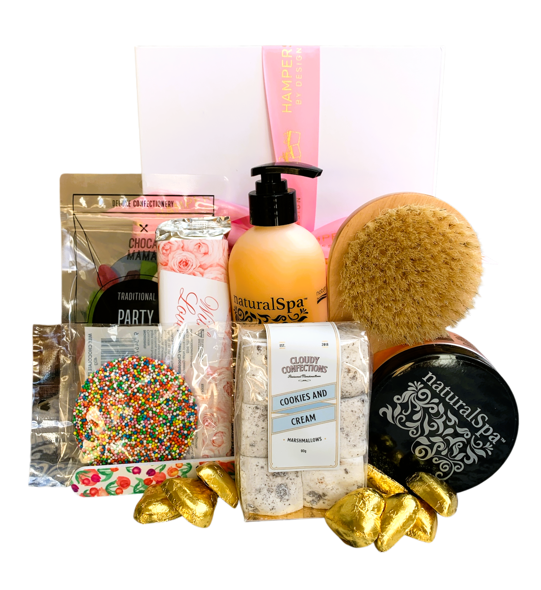 Teen Pamper Hamper – Skincare & Sweet Treats Gift Box | Hampers by Design